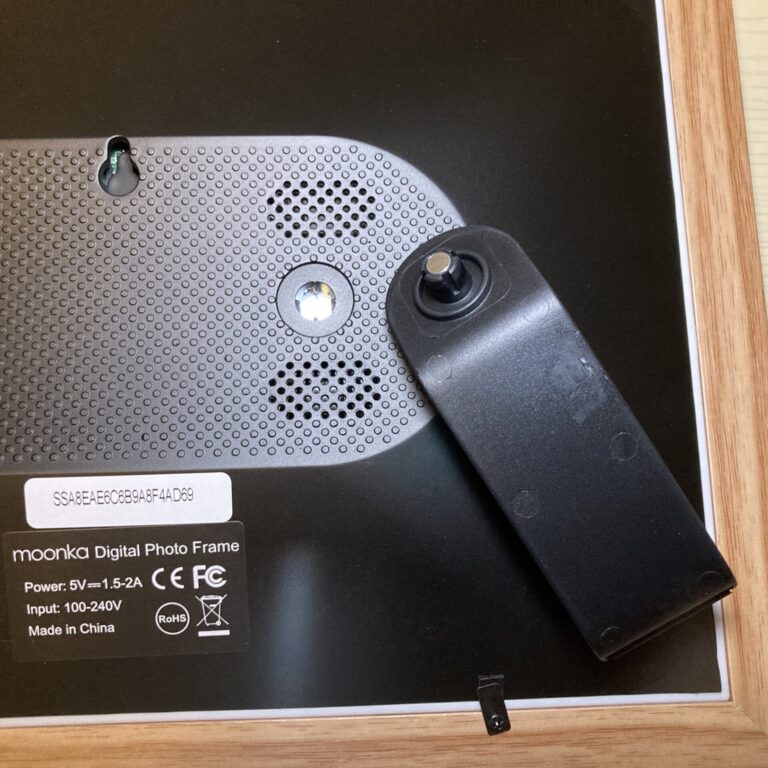 【レビュー】moonka デジタルフォトフレームの使用感をご紹介 | kanatunのメモ書き